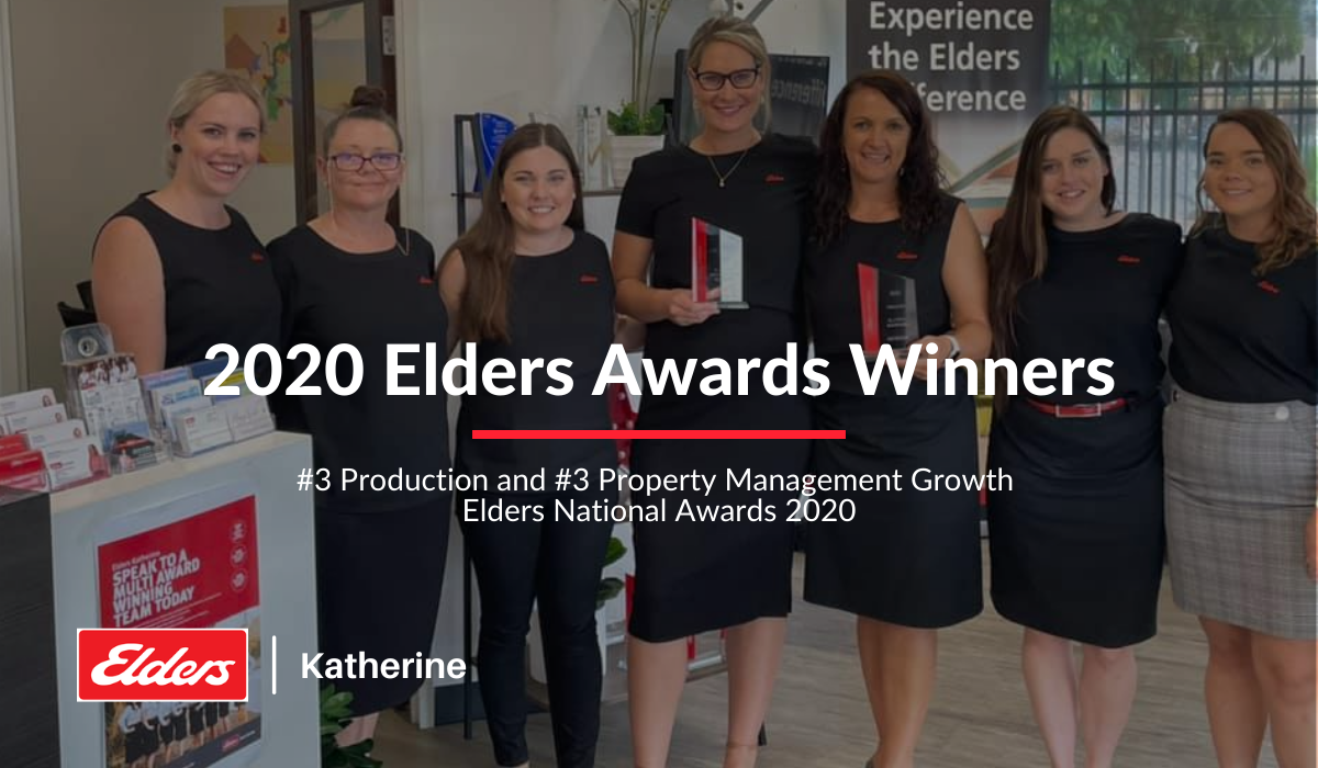 Katherine Success in the 2020 Elders Real Estate Awards | Elders Real ...